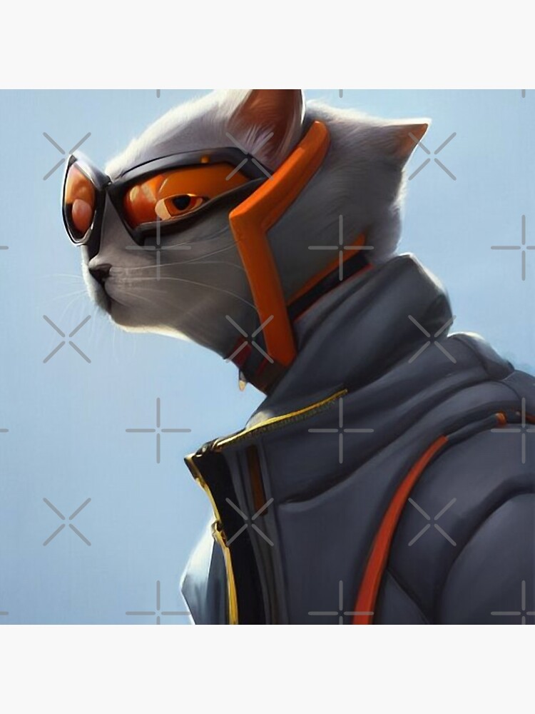 "my brave cat 5" Sticker for Sale by samkkee | Redbubble