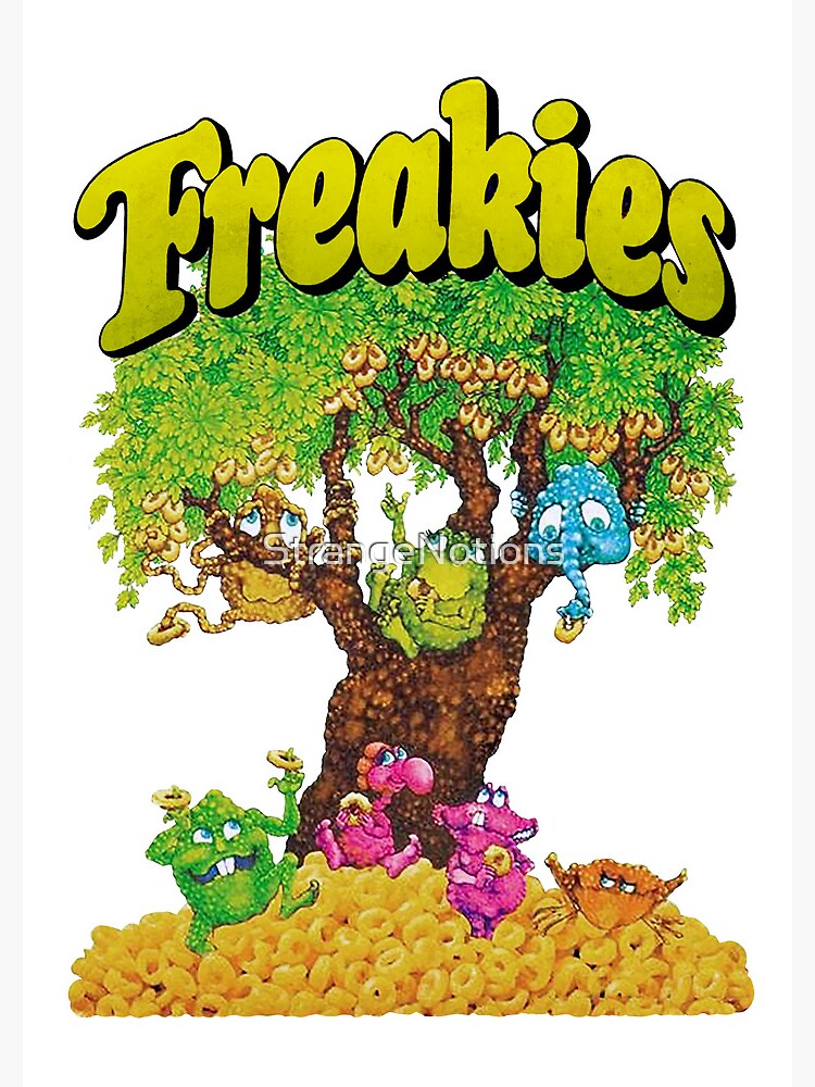 Cuaderno de espiral «Todos los personajes de cereales de The Freakies ...