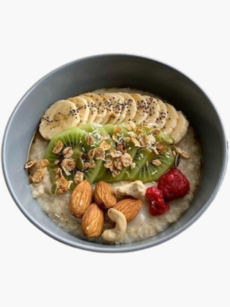 "Breakfast Oat" Sticker for Sale by Kito-Kato | Redbubble