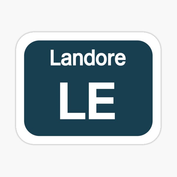 "Landore Depot Logo Sticker" Sticker for Sale by RailGoods | Redbubble