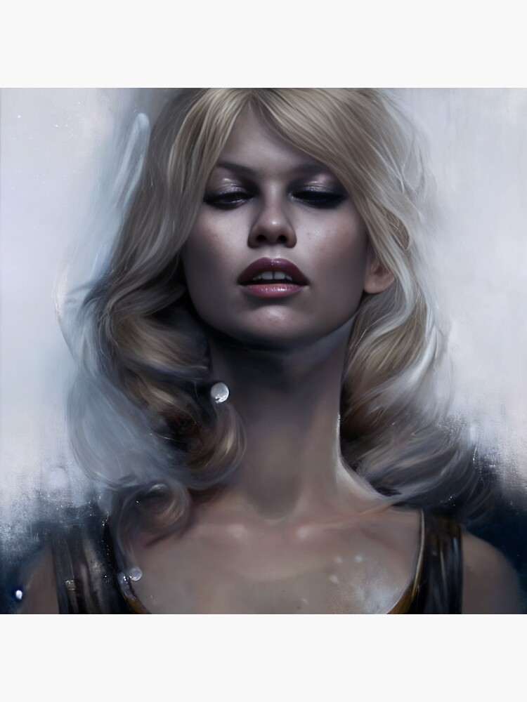 "Brigitte Bardot" Sticker for Sale by StellarAIdesign | Redbubble