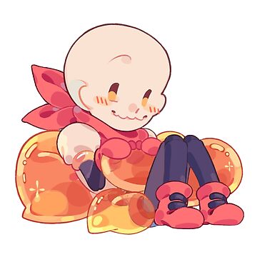 "Chibi Papyrus - Undertale" Art Print for Sale by Orbzforme | Redbubble