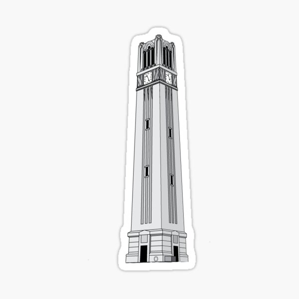 "Bell Tower" Sticker for Sale by A H | Redbubble