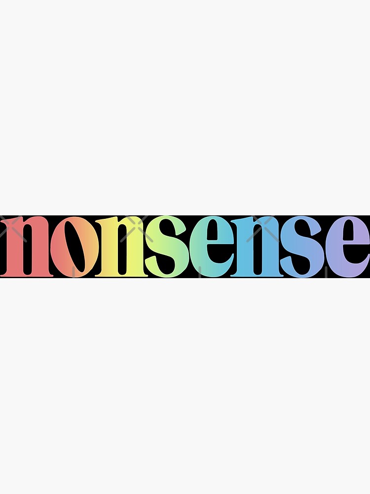 " Nonsense Sabrina Carpenter (Rainbow Gay Pride Flag)" Poster for Sale ...