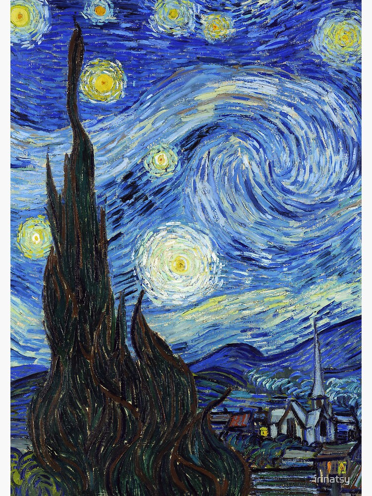 "Vincent van Gogh - Starry Night" Journal for Sale by irinatsy | Redbubble