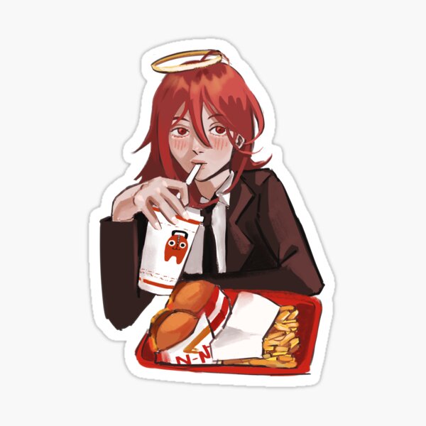 "Angel Devil sticker" Sticker for Sale by Catakeleo | Redbubble