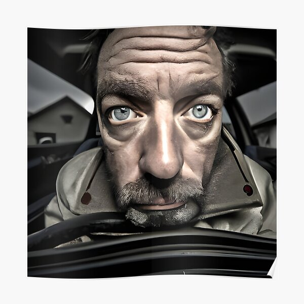 "Dr House" Poster for Sale by MokshaART | Redbubble