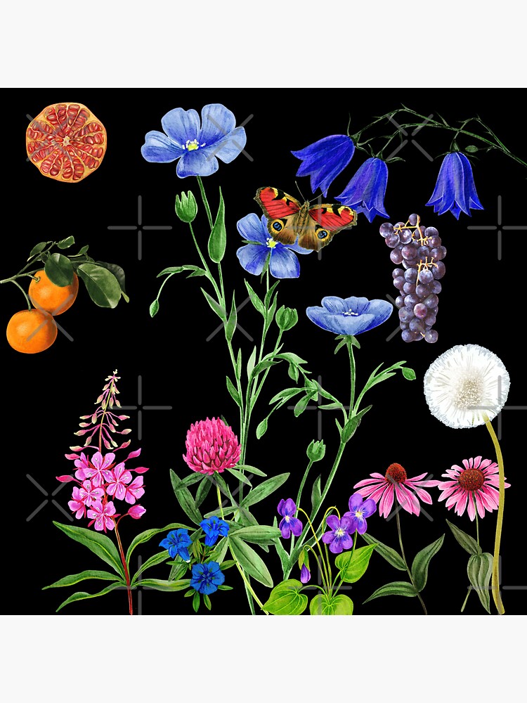 "Aesthetic vsco summer flower, Nature True Color" Sticker for Sale by ...