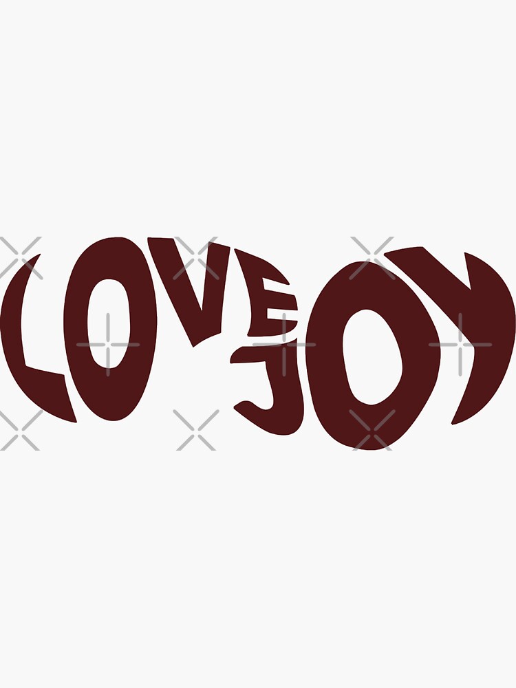 "Lovejoy Logo" Sticker for Sale by UnluckyPanda | Redbubble