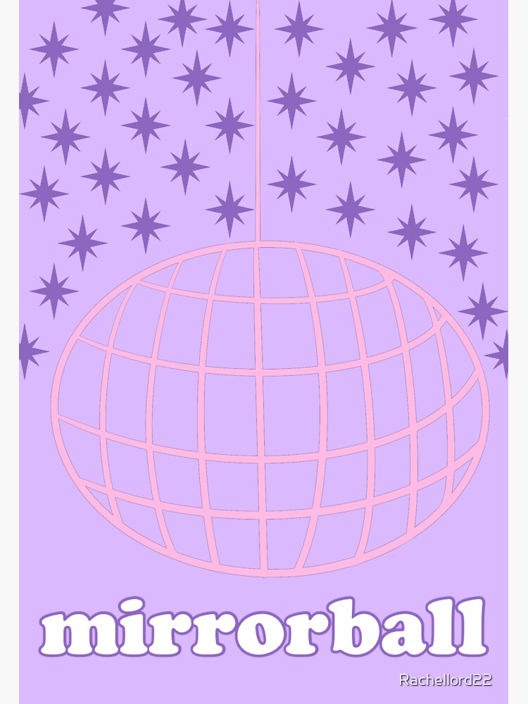 "mirrorball purple and pink taylor swift inspired" Sticker for Sale by ...