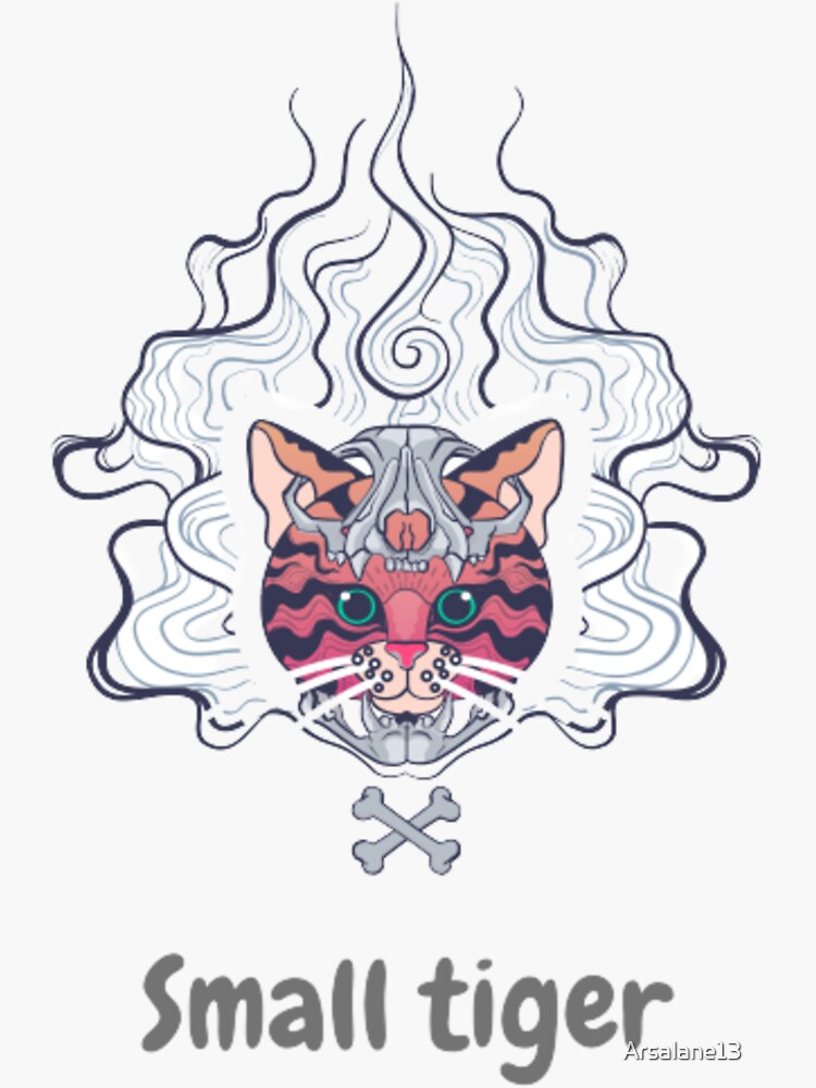 "Tiger king lover stickers " Sticker for Sale by Arsalane13 | Redbubble