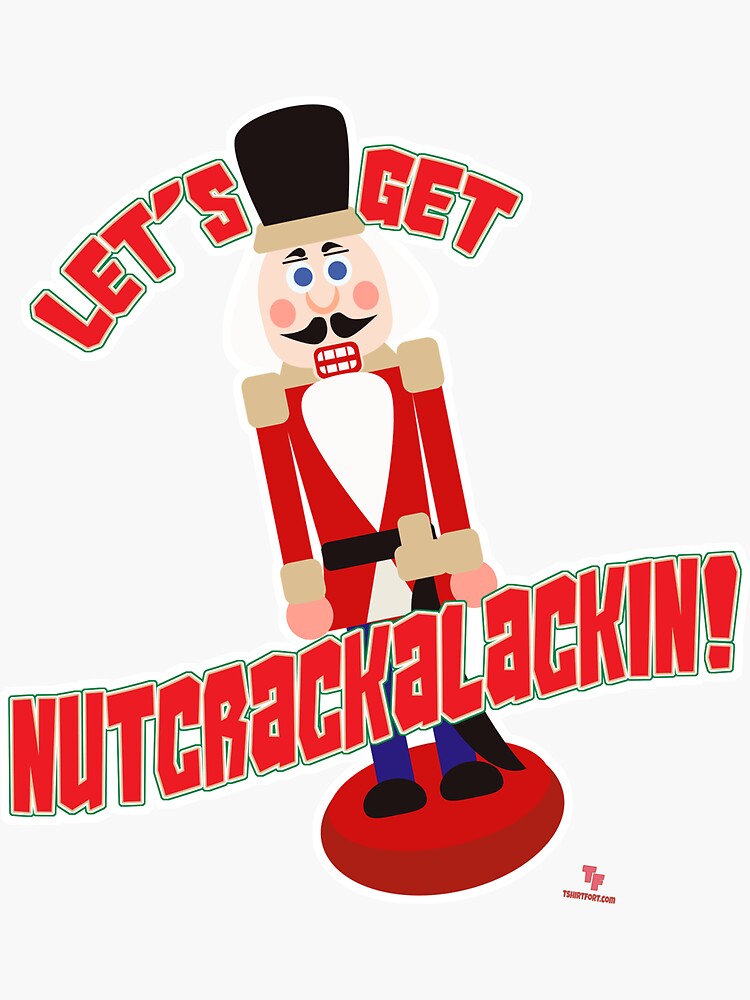 Pegatina «Consigamos Nutcrackalackin Cascanueces Dibujos animados ...