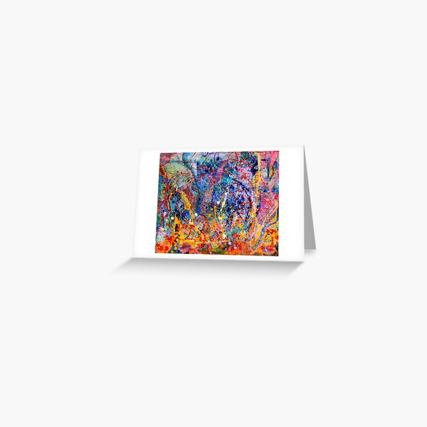"Abstract Expressionism by Jackson Pollock " Greeting Card for Sale by ...