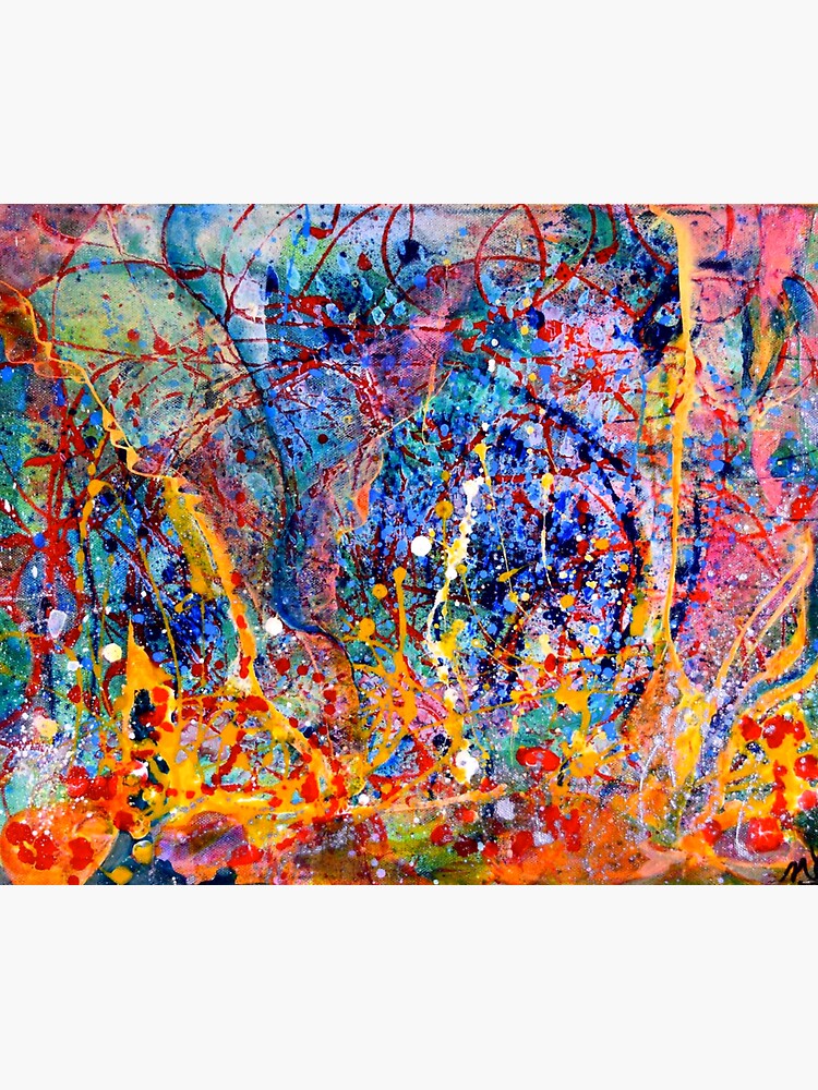 "Abstract Expressionism by Jackson Pollock " Sticker for Sale by ...