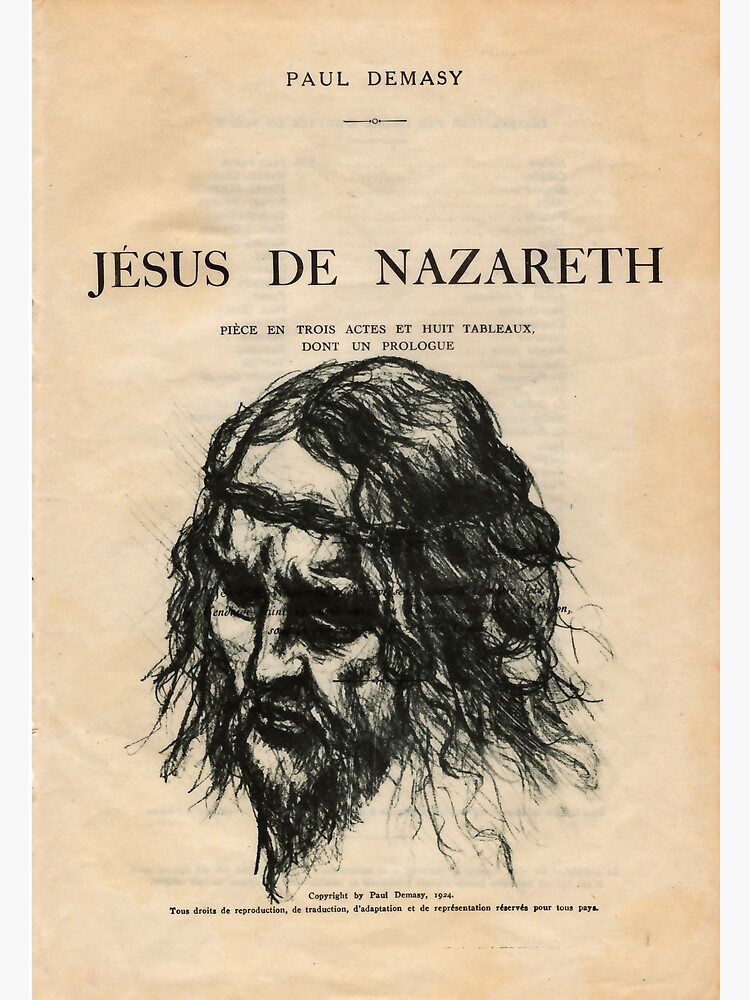 "Jesus of Nazareth" Poster for Sale by lapetiteart | Redbubble