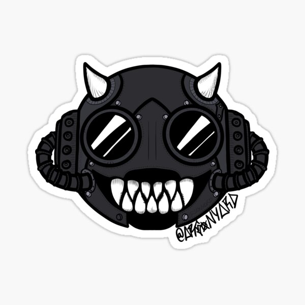 "Swiss Ghoul, band GHOST" Sticker for Sale by ARSONYARD | Redbubble
