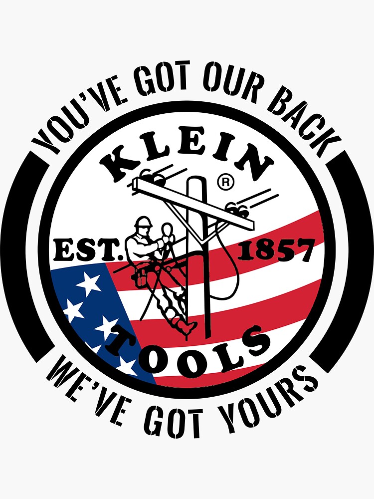 "klein est 1857" Sticker for Sale by casslon | Redbubble