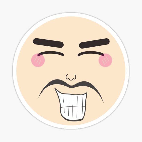 "Mr.Circle Ci-8 : smile smile" Sticker for Sale by DanBang7 | Redbubble