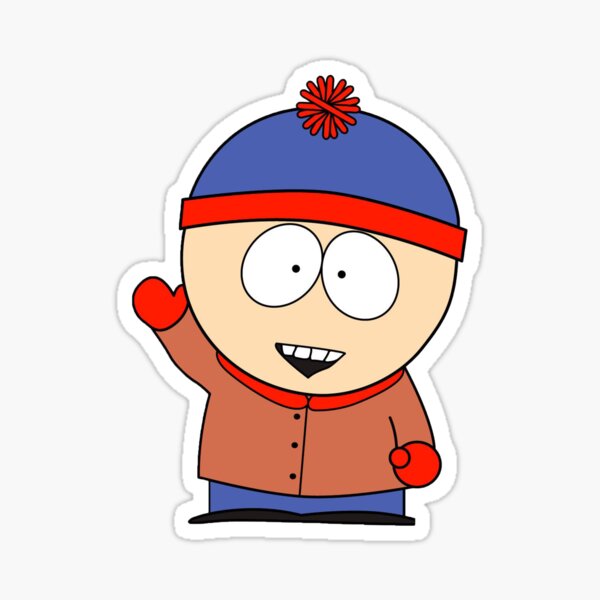 "south park - stan marsh" Sticker for Sale by TeeRoom | Redbubble