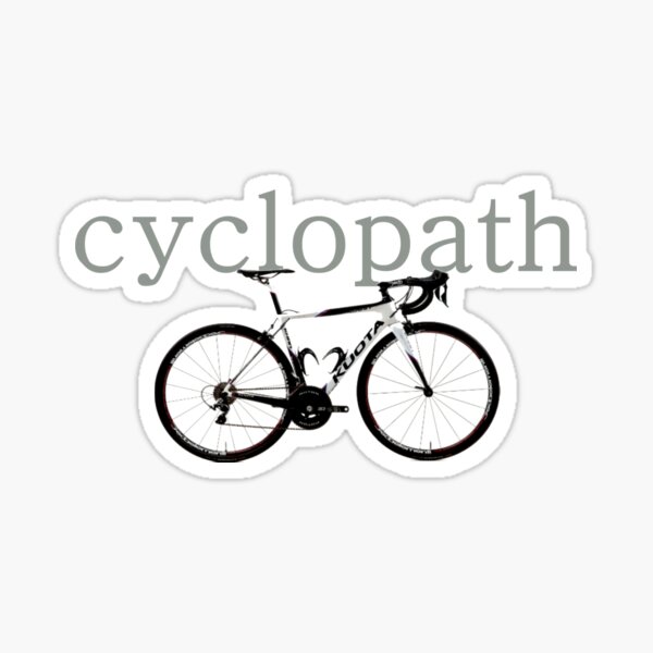 "CYCLOPATH" Sticker for Sale by BillyPicasso | Redbubble