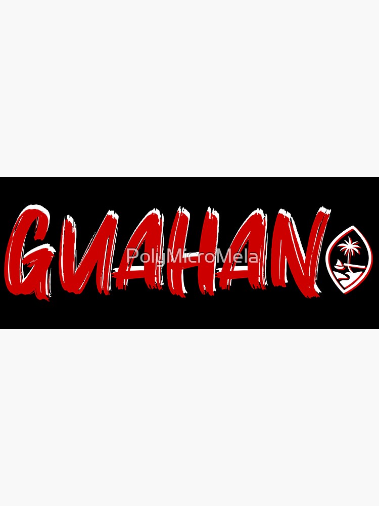"Guahan" Sticker for Sale by PolyMicroMela | Redbubble