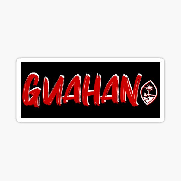 "Guahan" Sticker for Sale by PolyMicroMela | Redbubble