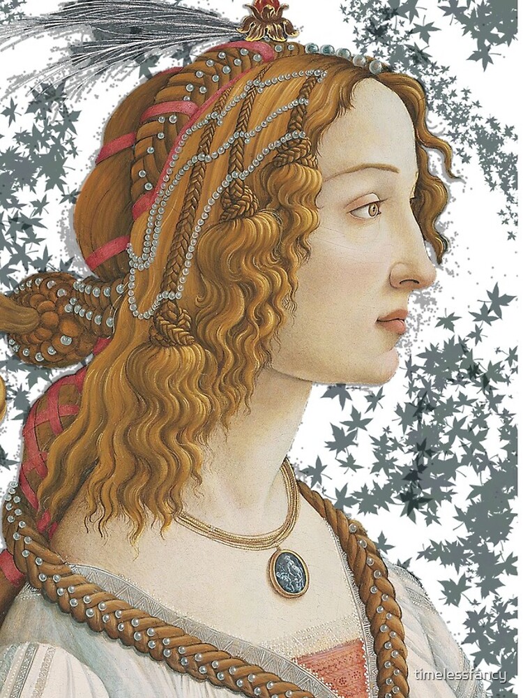 "Sandro Botticelli Portrait of Simonetta Vespucci" iPhone Case for Sale ...