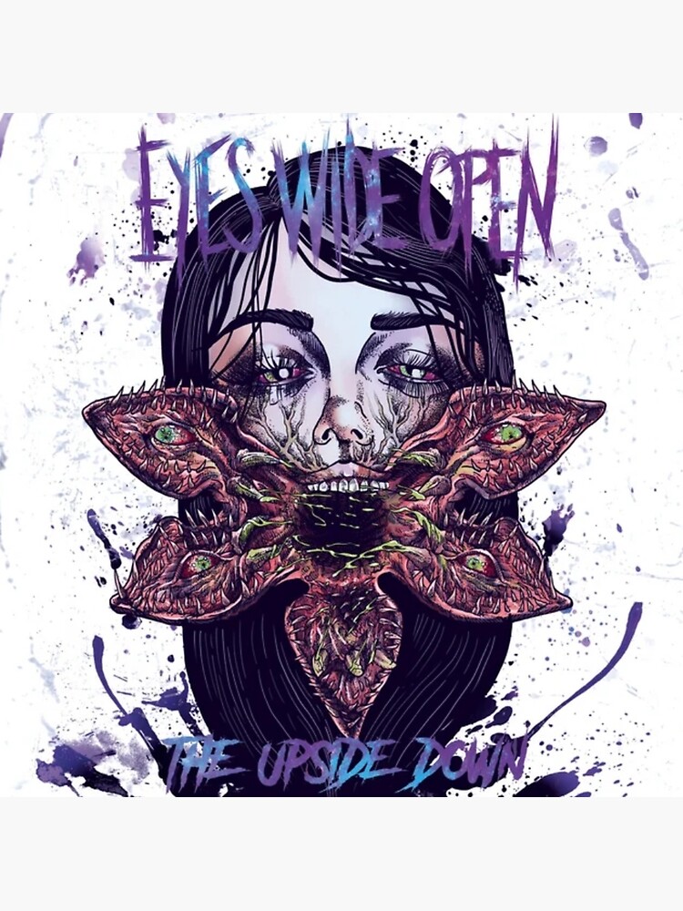 "metal band from sweden eyes wide open album art" Sticker for Sale by ...