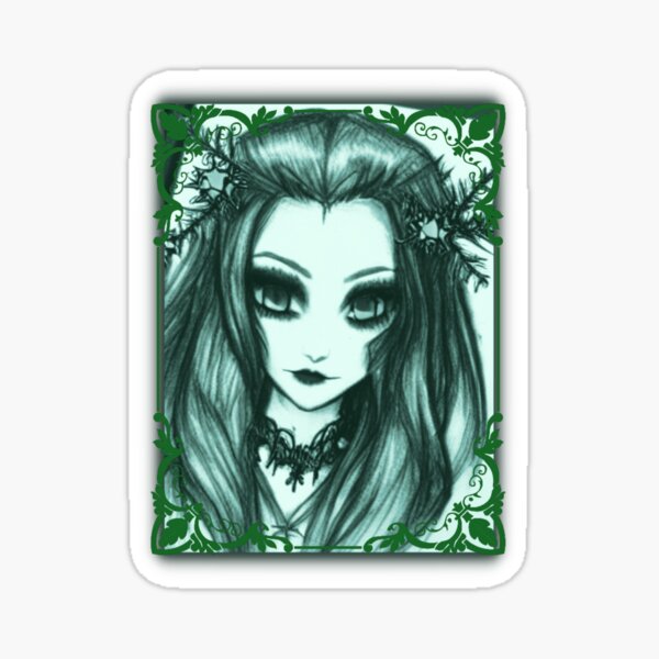 "Gothic Christmas Fairy" Sticker for Sale by India2022 | Redbubble