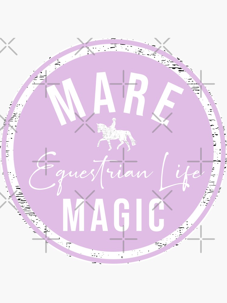 "Mare Magic" Sticker for Sale by LeosCloset | Redbubble