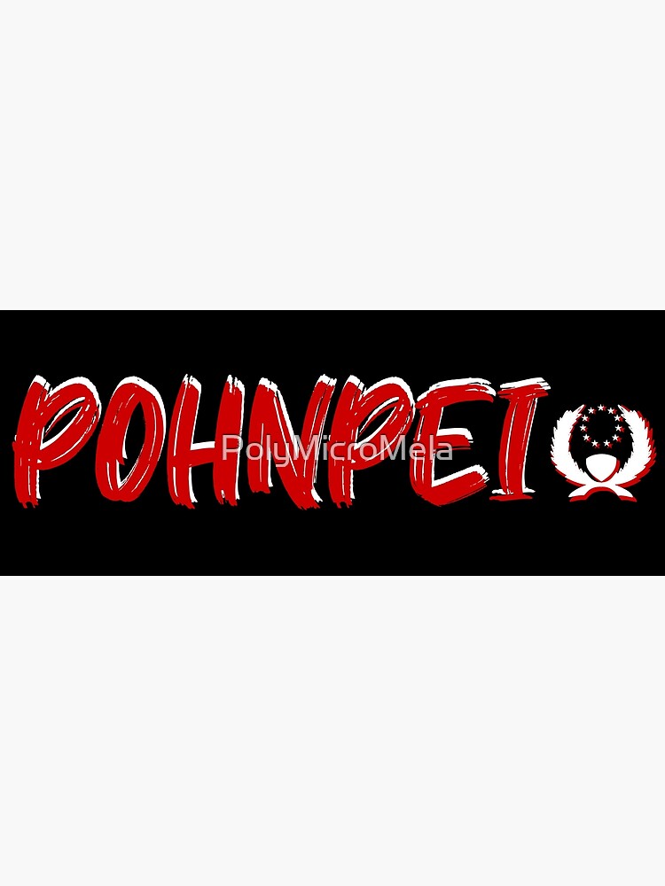 "Pohnpei" Poster for Sale by PolyMicroMela | Redbubble