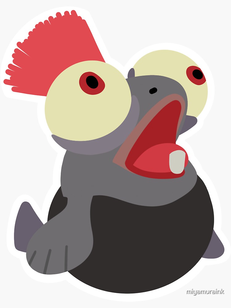 "Smallfry" Sticker for Sale by miyamuraink | Redbubble