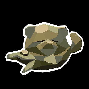 "Grizzco" Sticker for Sale by miyamuraink | Redbubble