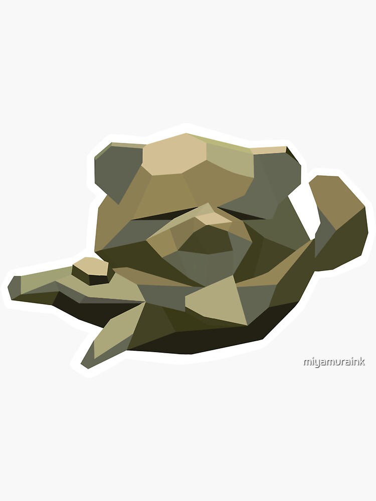 "Grizzco" Sticker for Sale by miyamuraink | Redbubble