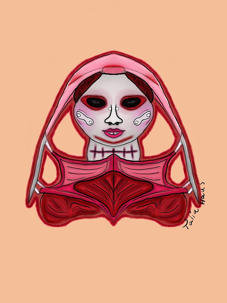 "cenobite the gasp" Sticker for Sale by Queenhaus666 | Redbubble