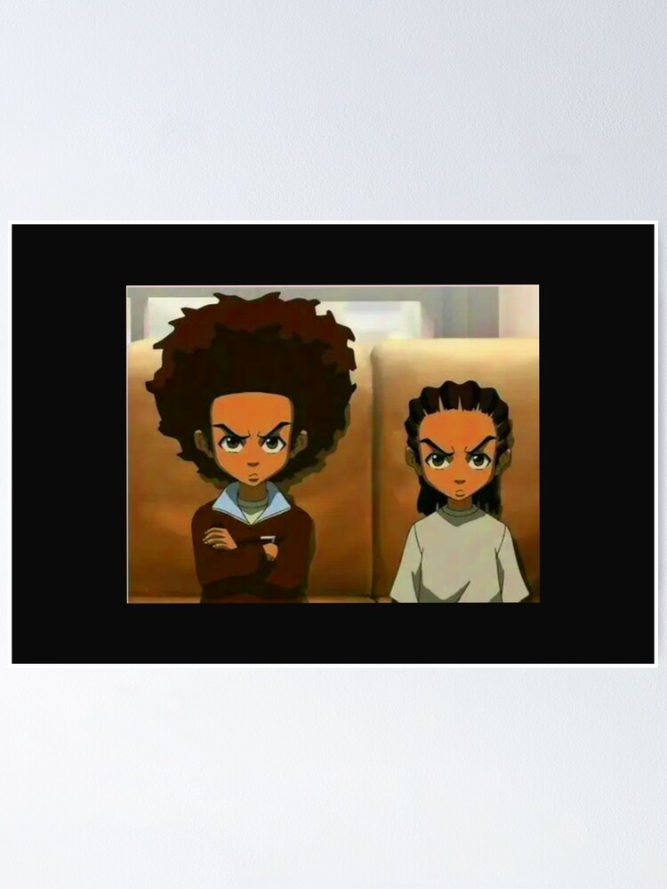 "Huey Freeman, The Boondocks, Riley Freeman, Huey Boondocks" Poster for ...