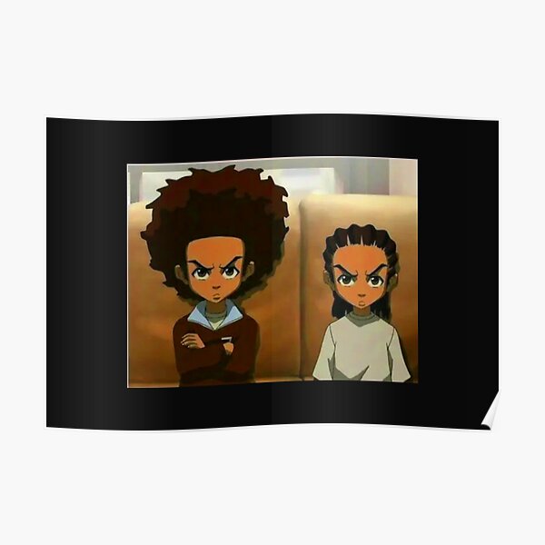 "Huey Freeman, The Boondocks, Riley Freeman, Huey Boondocks" Poster for ...