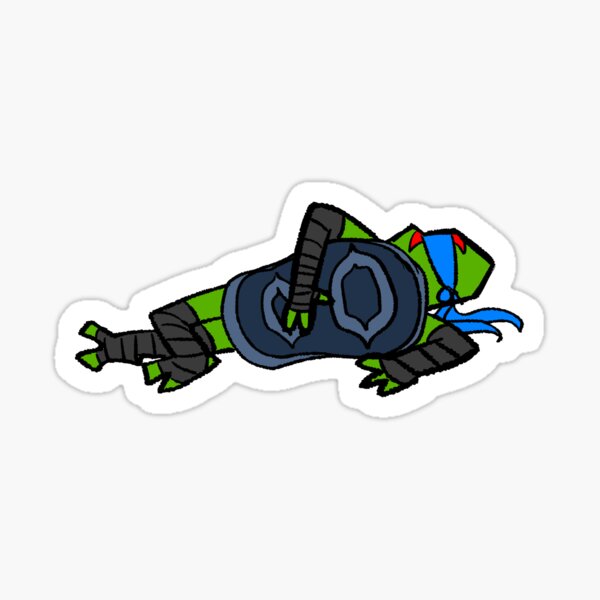 "family guy death pose rottmnt leo" Sticker for Sale by Illuwugirl ...
