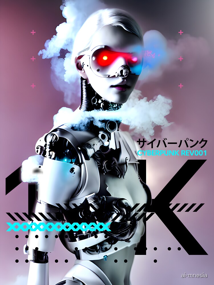 "Japanese Cyborg Woman special IG edition design - modern cyberpunk ...