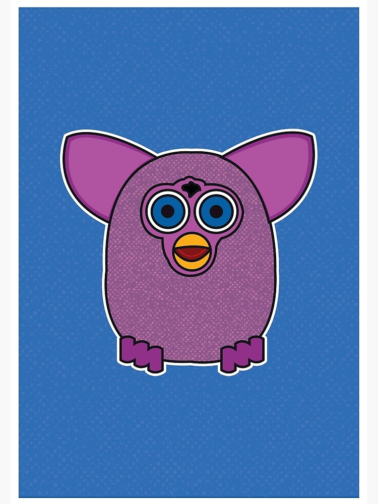 "FURBY" Poster for Sale by barneyrobble | Redbubble