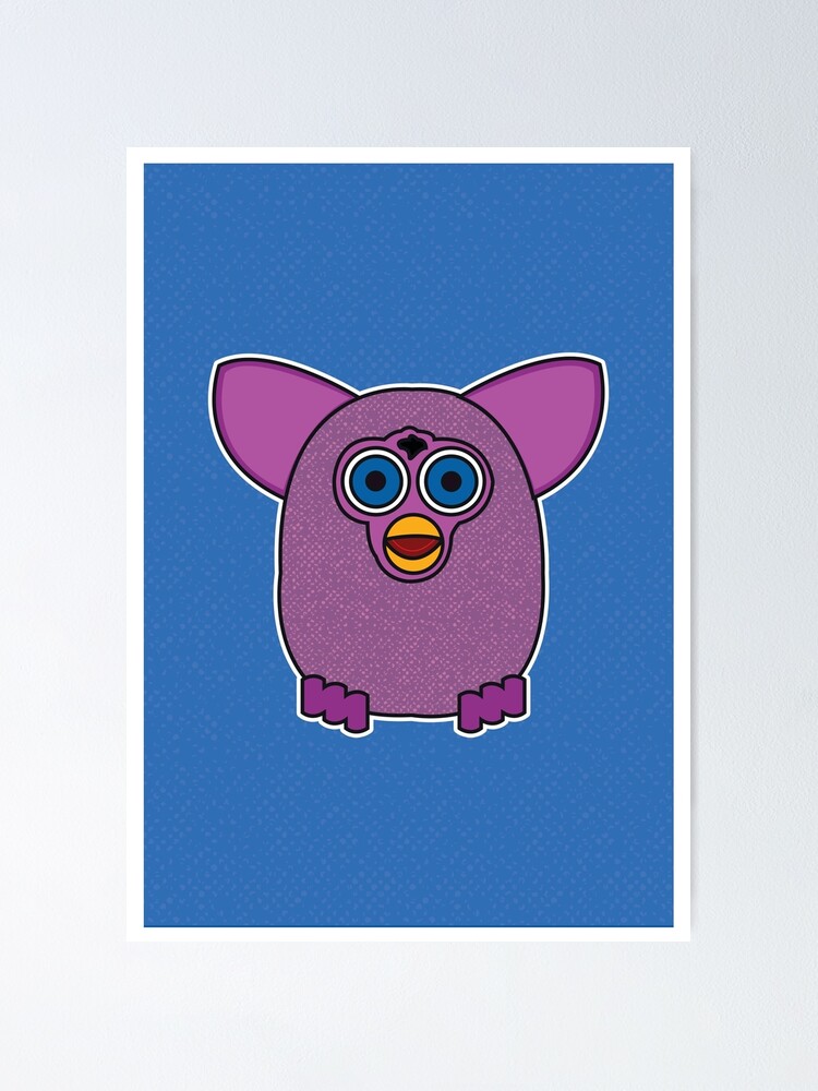 "FURBY" Poster for Sale by barneyrobble | Redbubble