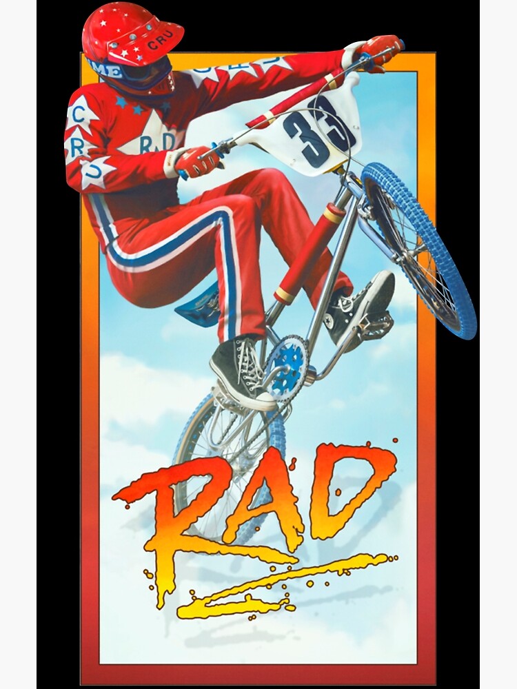 "RAD BMX MOVIE " Poster for Sale by lozannoedges | Redbubble