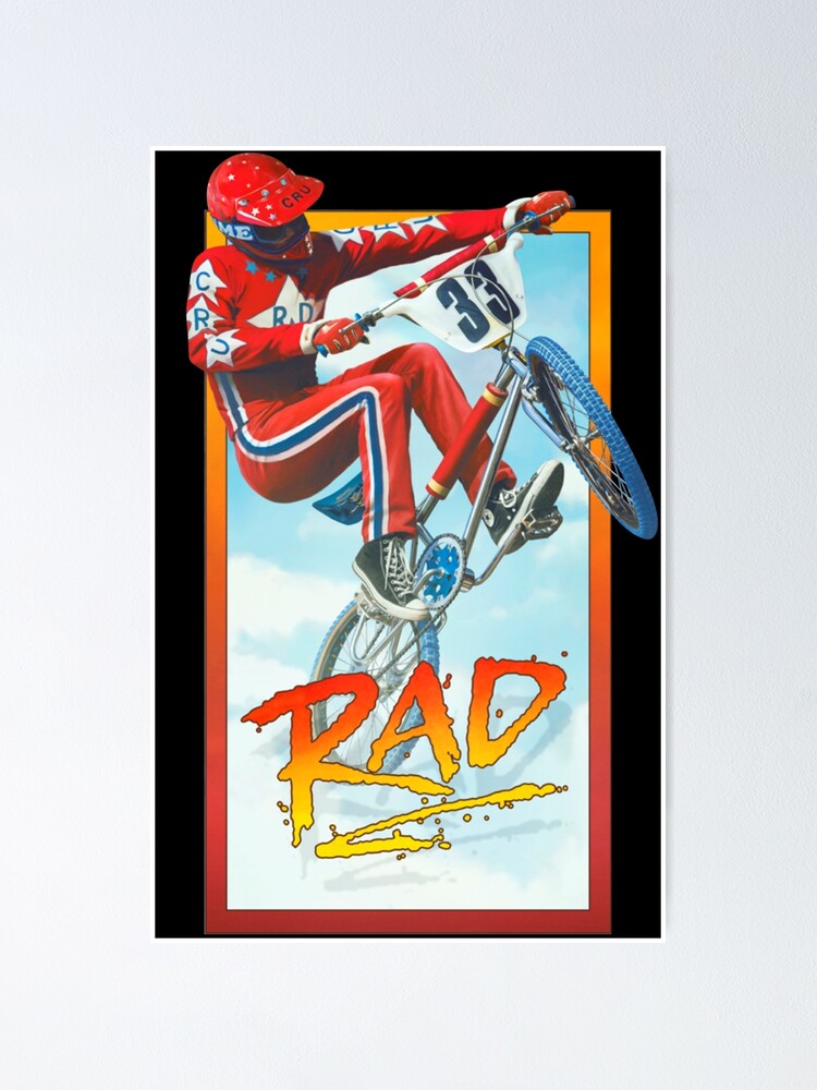 "RAD BMX MOVIE " Poster for Sale by lozannoedges | Redbubble