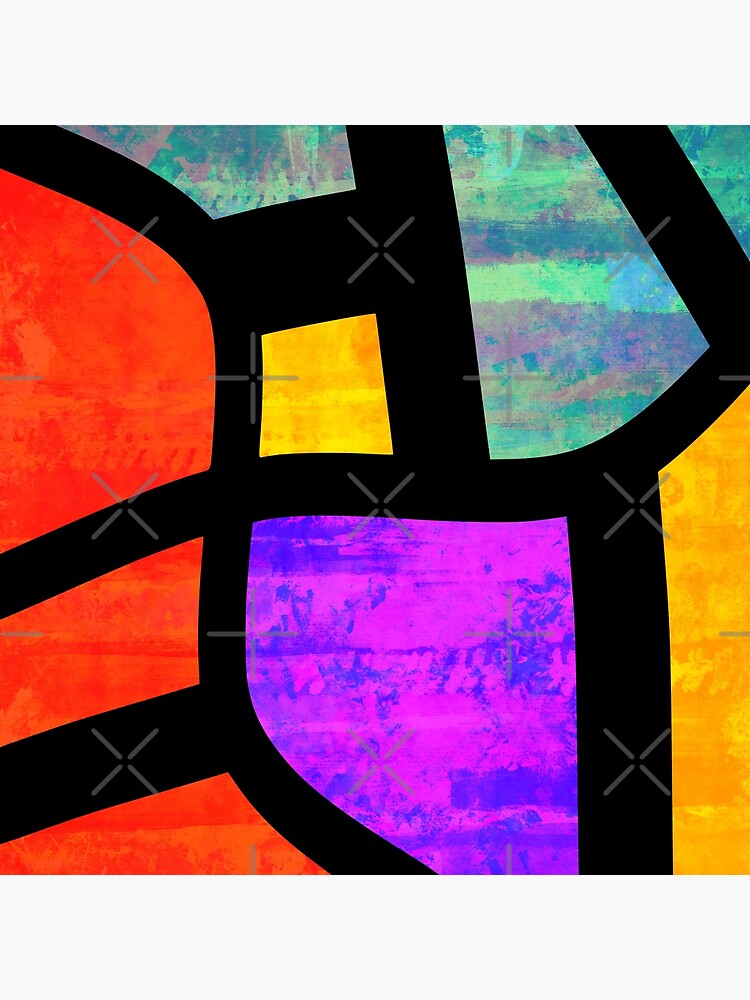 "All the Right Angles, Abstract Art" Poster by ItayaArt | Redbubble