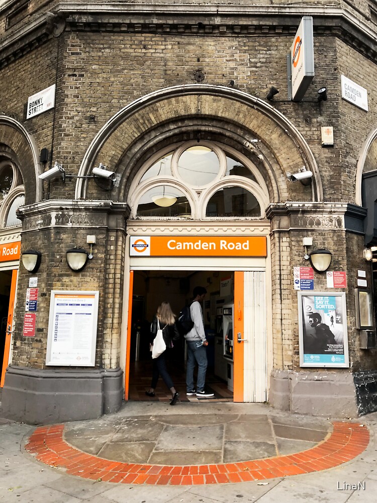 "Orange Overground" Sticker for Sale by LinaN | Redbubble