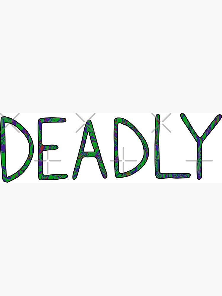 "DEADLY Indigenous Native Rez Slang" Poster for Sale by JC Bear - Tansi ...