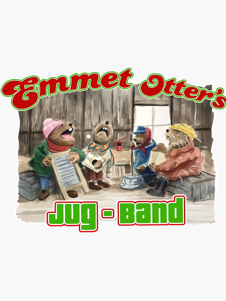 "Emmet-otter," Sticker for Sale by paabald | Redbubble