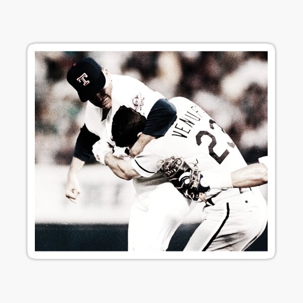 "Nolan Ryan fight Vintage" Sticker for Sale by KingPantherS | Redbubble