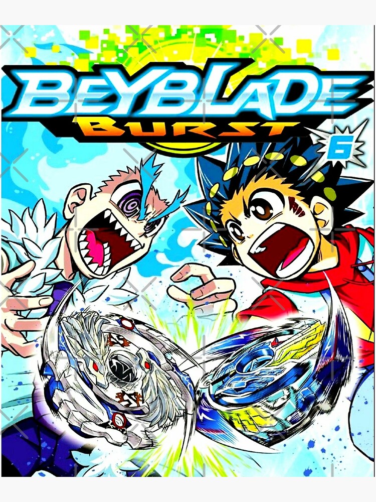 "Beyblade Burst, Blade Tournament Iron-On Birthday T-Shirt, Bey-Blade ...