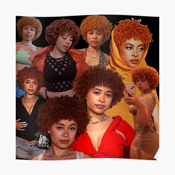 "Ice Spice collage poster tribute design 2022" Poster for Sale by ...